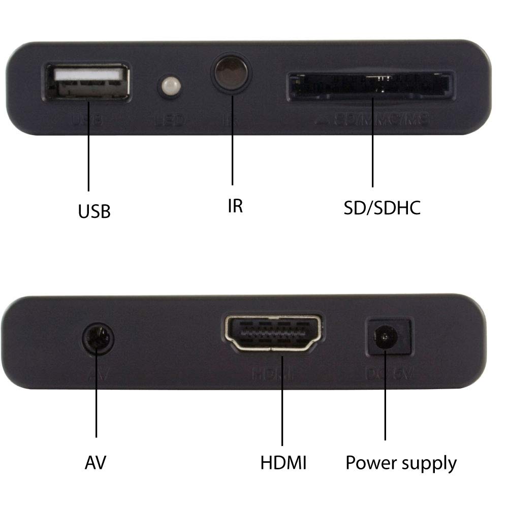 Sumvision Cyclone Micro 2+ Full HD HDMI 1080p Multi Media Player with ...